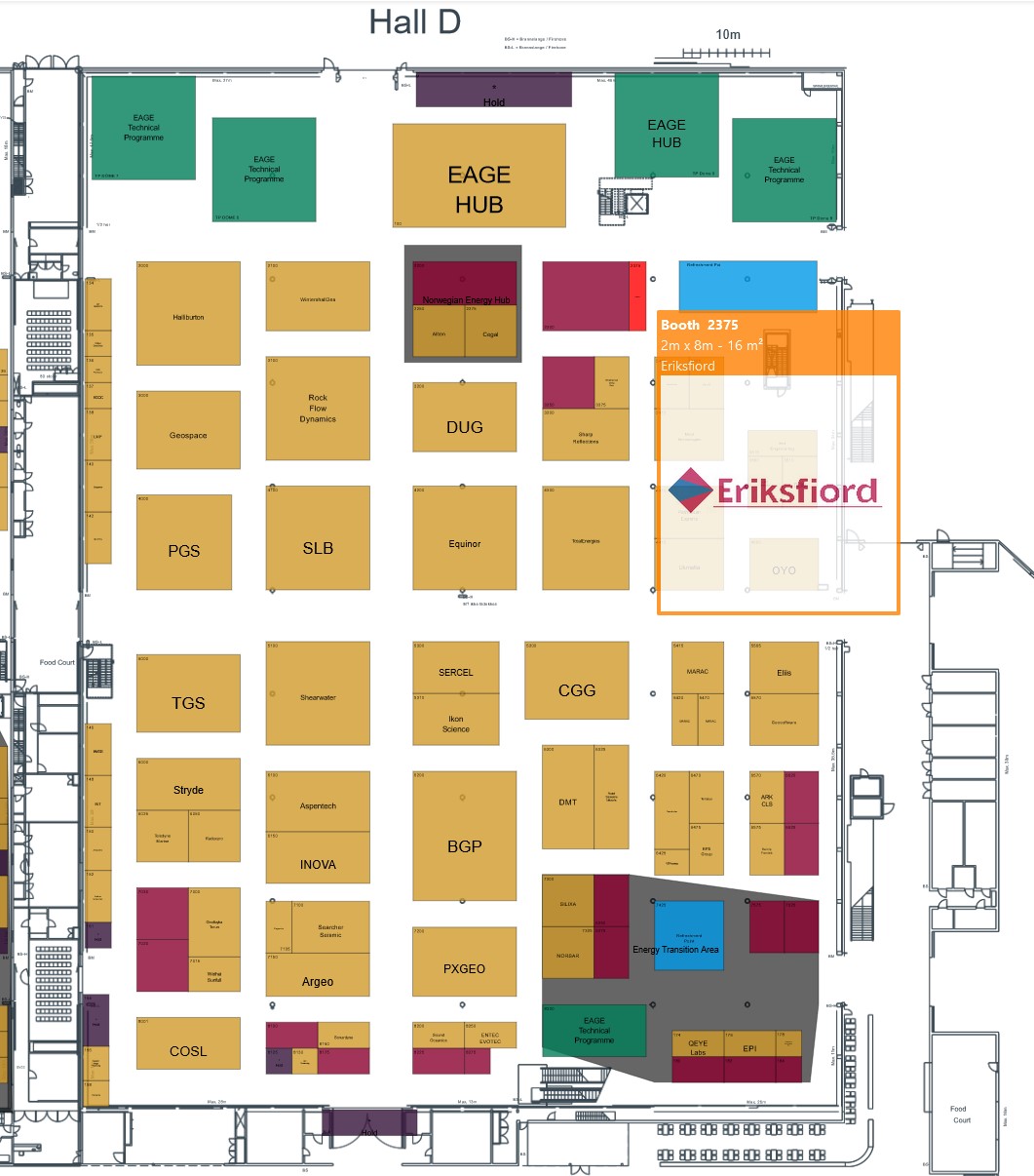 Visit Eriksfiord’s booth 2300 in Hall D @ 2024 EAGE Annual 85th ...
